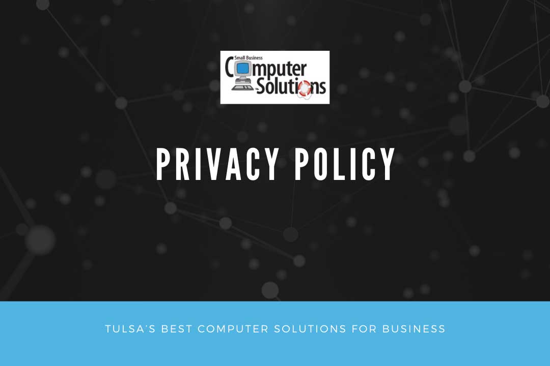 Privacy Policy | Small Business Computer Solutions